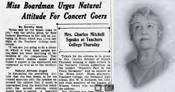 Frances Boardman: Music Critic, Lecturer, Promoter | Song of the Lark